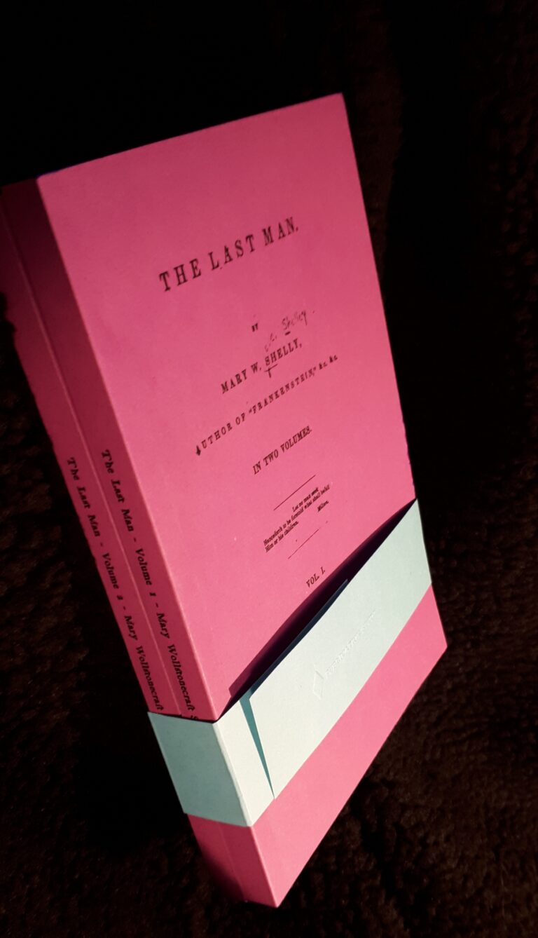 The Last Man by Mary Shelley (update: sold out) – Publication Studio ...